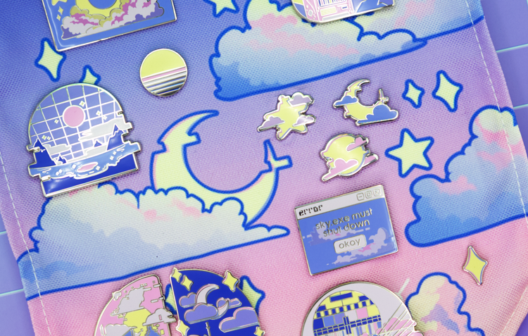 Vaporwave, Y2K, and Spooky-Cute Accessories | GlitchBerry